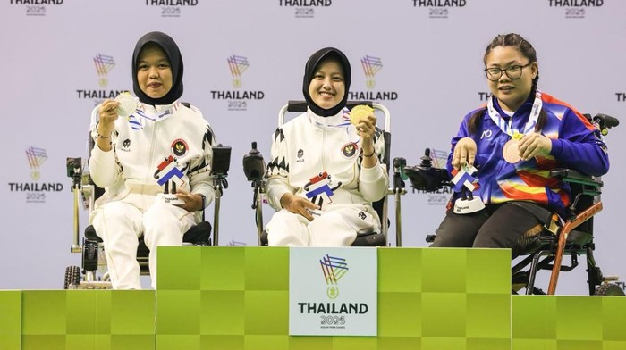 Indonesia Raih 69 Emas di Asean Para Games 2025, Dekati Target Medali