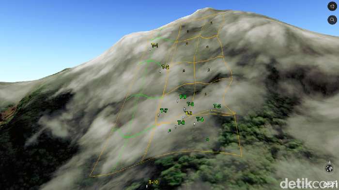 Menyisir Sebaran Lokasi Temuan 10 Korban Pesawat ATR 42-500 PK-THT