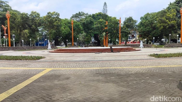 Wajah Baru Alun-Alun Malang Dilengkapi Air Mancur Menari dan Fasilitas ...