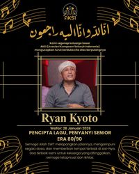Pencipta Lagu Cinta Jangan Kau Pergi, Ryan Kyoto Meninggal Dunia