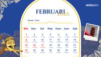 Kalender Jawa 2 Februari 2026, Ini Watak Weton Senin Kliwon