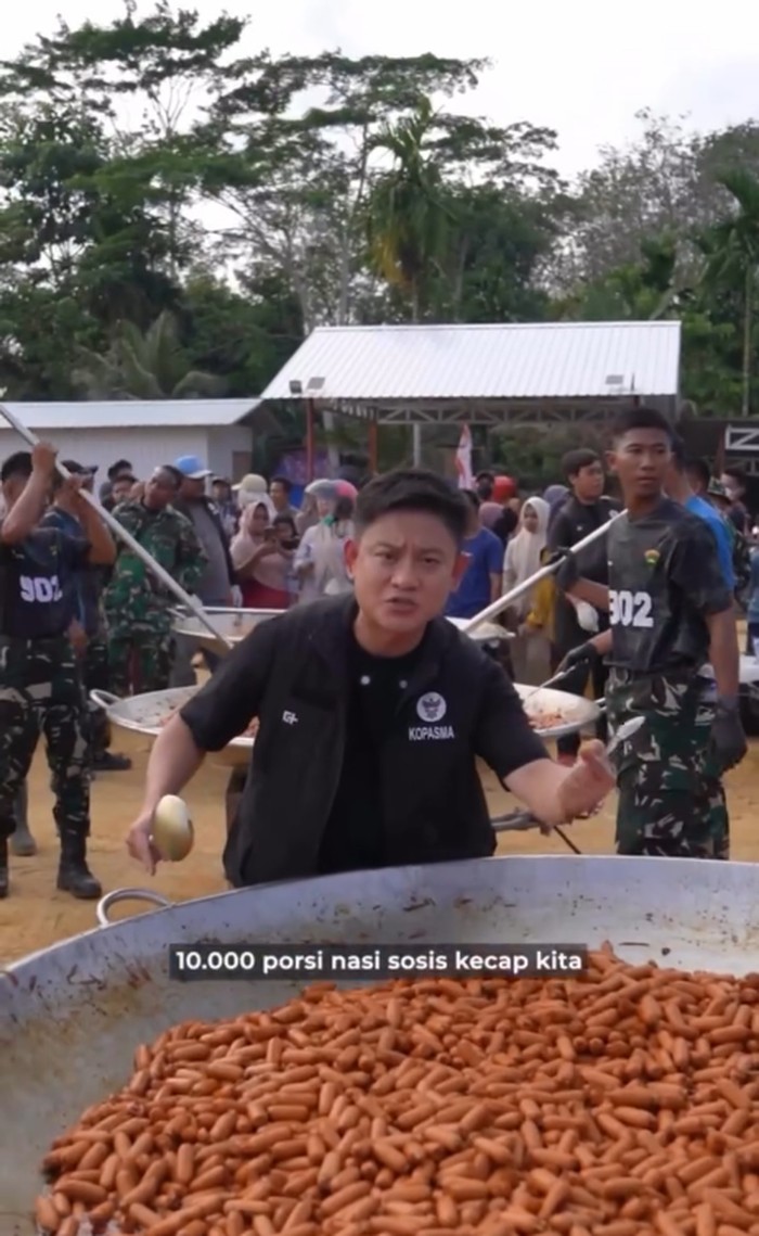 Momen Bobon Santoso Masak Besar di Papua hingga Aceh Tamiang