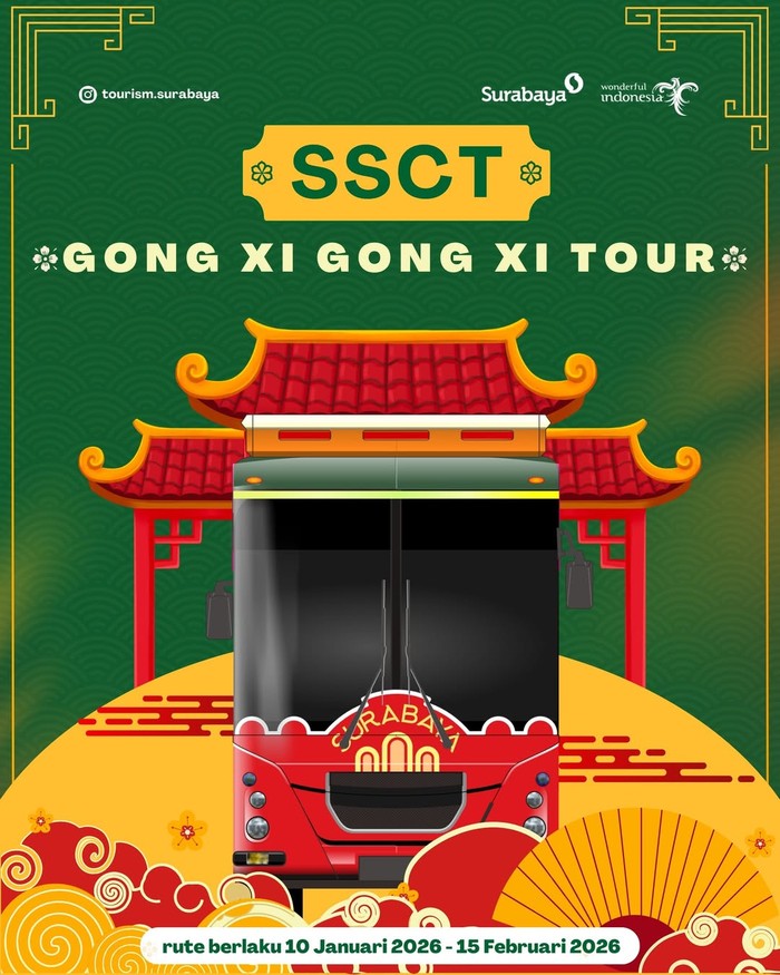 Rayakan Nuansa Imlek di Surabaya dengan SSCT Gong Xi Gong Xi Tour