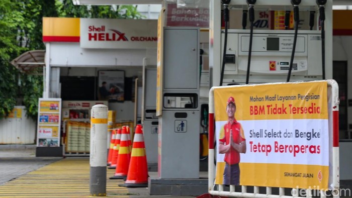 Stok BBM Shell Masih Kosong Hari Ini di Jakarta