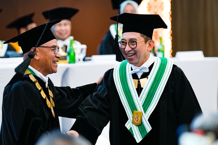 Unas Kukuhkan Fadli Zon sebagai Profesor Kehormatan