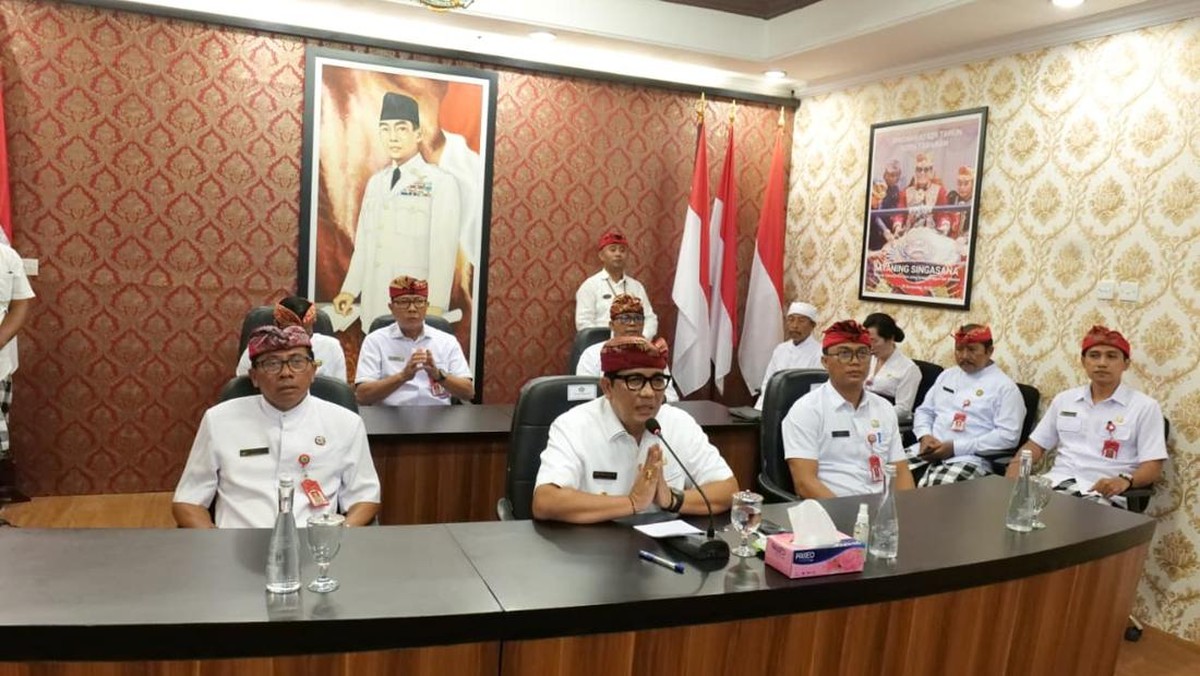 Bupati Sanjaya Rotasi Sejumlah Pejabat di Pemkab Tabanan