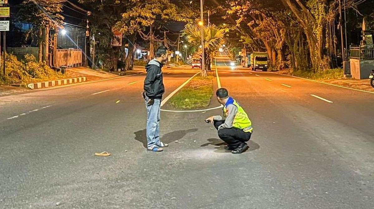 Ditabrak Motor Saat Menyeberang, Wanita di Karangasem Patah Tulang Panggul