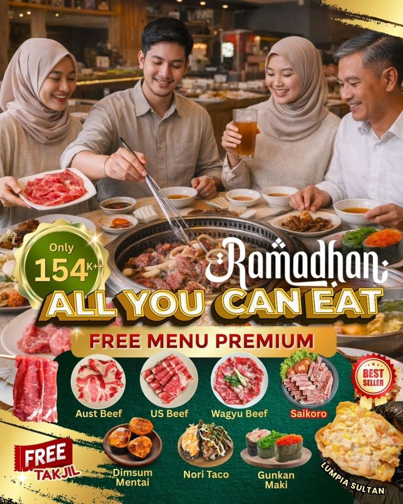 10 Rekomendasi All You Can Eat Surabaya Halal untuk Berbuka Puasa