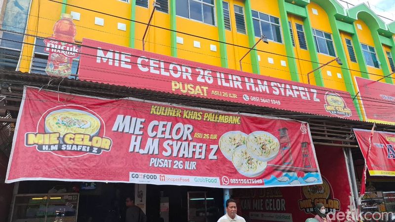Mie Celor 26 Ilir H.Syafei: Gurih Creamy Mie Celor Tertua di Palembang