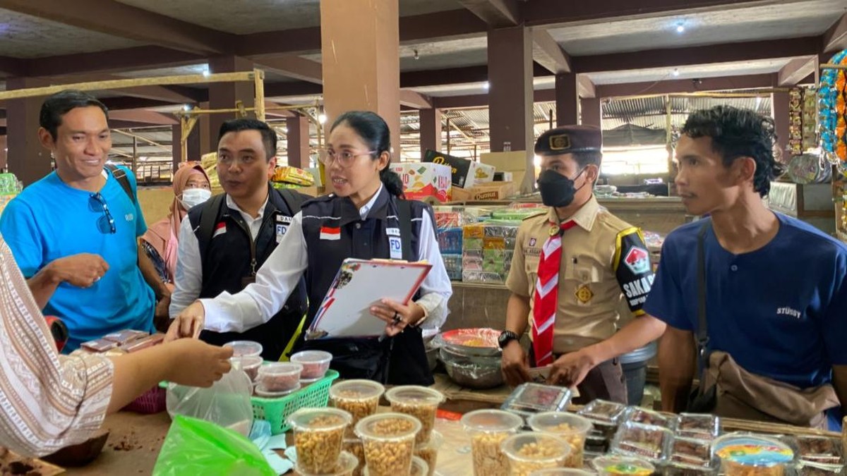 6 Makanan Mengandung Boraks Ditemukan di Pasar Lombok Barat-Lombok Timur