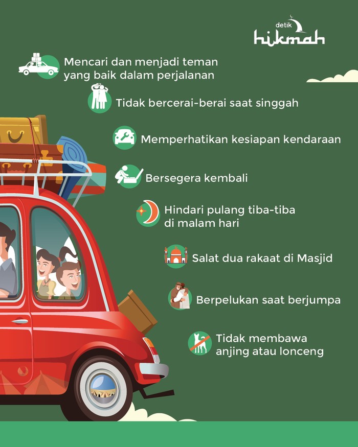 16 Adab Safar ketika Mudik Lebaran