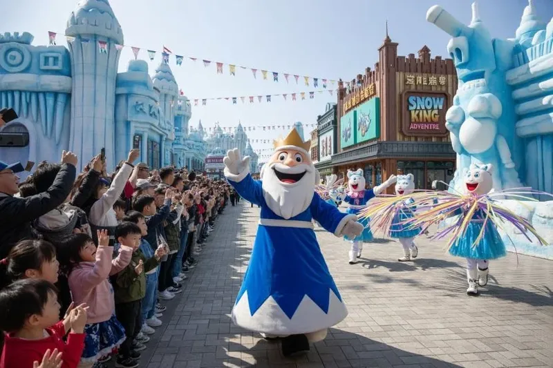 Ekspansi Besar! Mixue Siapkan Taman Hiburan Snow King di Zhengzhou