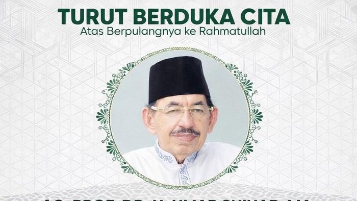 Profil Umar Shihab, Tokoh MUI Asal Sulsel yang Meninggal Hari ke-30 Ramadan