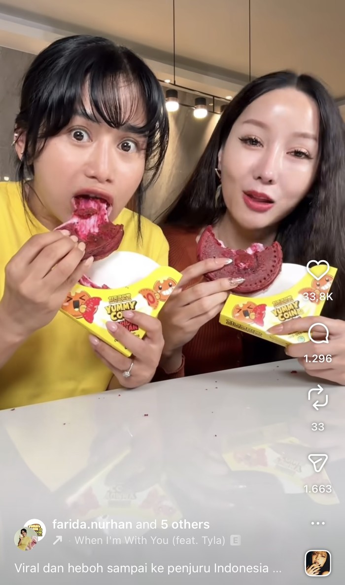 Seru! Lucinta Luna Mukbang Pizza hingga Nasi Telur bareng Omay