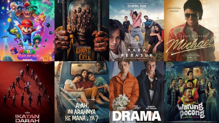 24 Film Bioskop Rilis April 2026, Lengkap dengan Sinopsis dan Jadwal Tayang