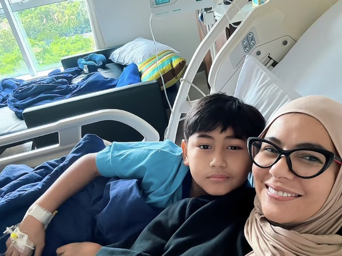 Meisya Siregar Bagi Kisah Penanganan Bambang Didiagnosis Autoimun ITP