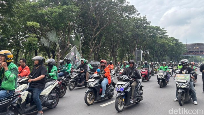 Driver Ojol Bakal Demo Lagi di Surabaya, Ini yang Diantisipasi Polisi