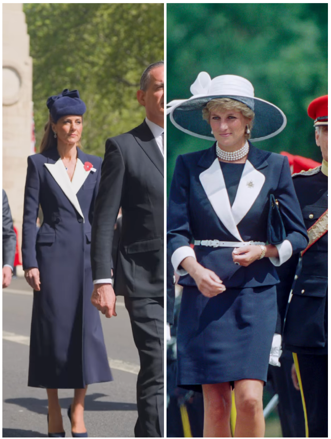 Kate Middleton Tiru Gaya Putri Diana 31 Tahun Lalu, Pancarkan Aura Ratu