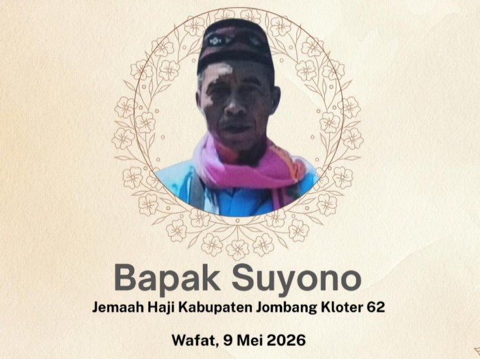 Jemaah Haji Jombang Meninggal di Makkah, Sempat Pingsan saat Turun Bus