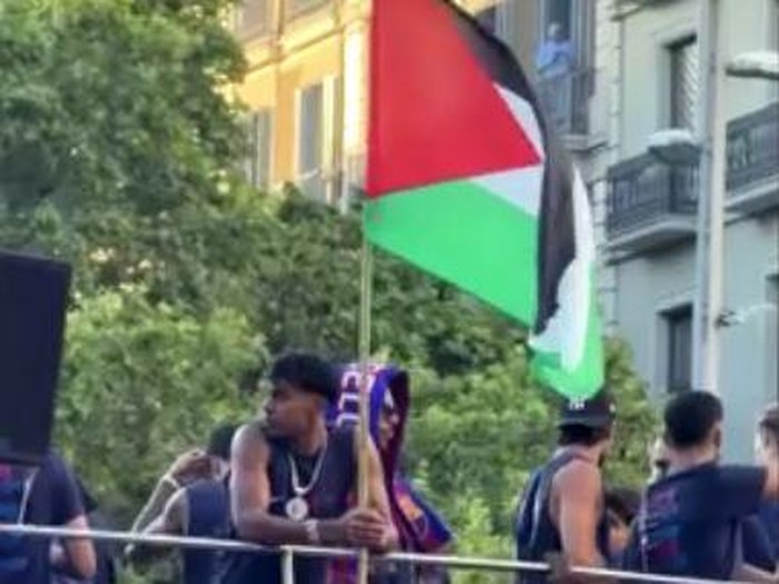 Sikap Israel Usai Lamine Yamal Kibarkan Bendera Palestina