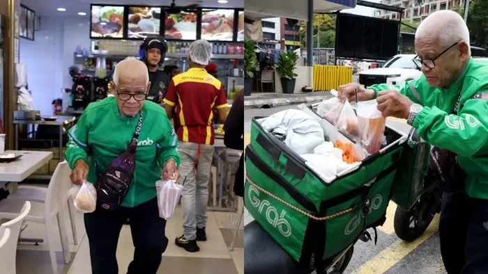 Kisah Haru 'Atok Grab', Kakek 71 Tahun yang Masih Giat Antar Makanan