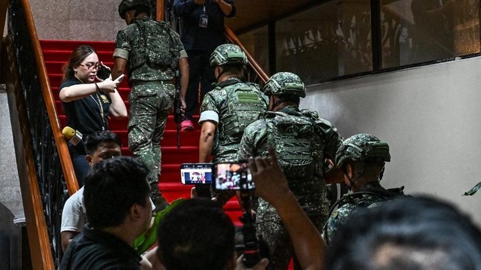 Tersangka Terkait Baku Tembak di Gedung Senat Filipina Ditangkap