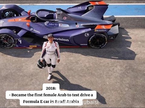Mengenal Amna Al Qubaisi Pembalap Wanita Arab Pertama yang Mengukir Sejarah