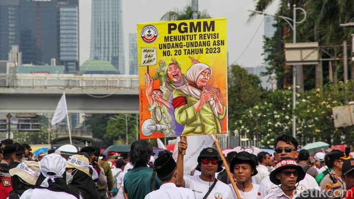 Demo Harkitnas 2026 Bikin Gatot Subroto Arah DPR Lumpuh Total