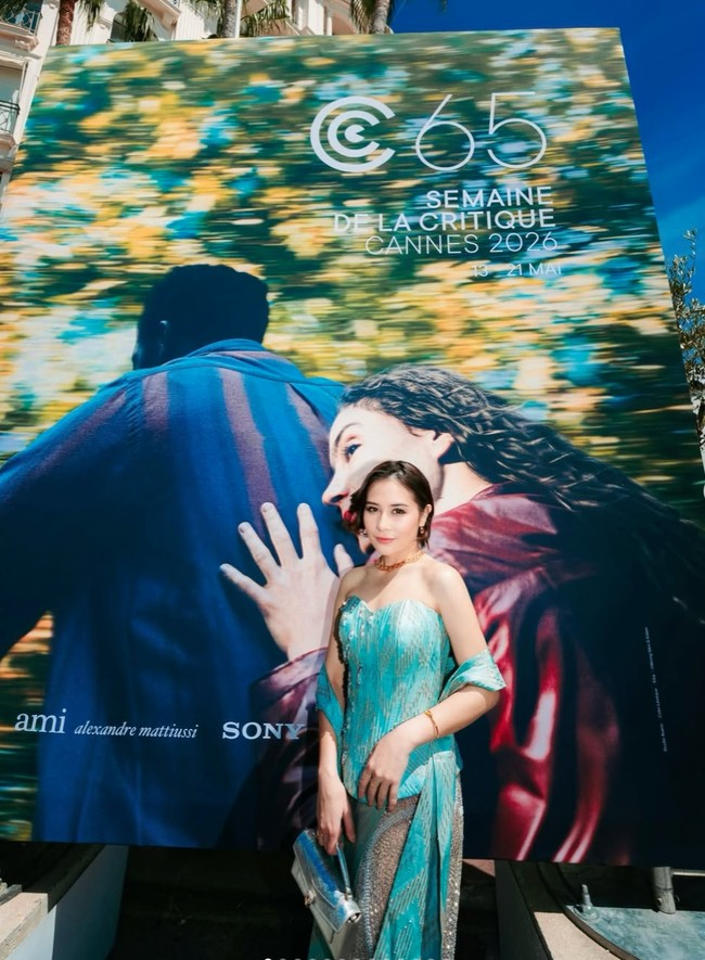 Prilly Latuconsina Kembali Memukau di Festival Film Cannes, Pakai Dress ...