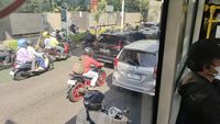 Lalin Pancoran Arah Semanggi Macet Pagi Ini