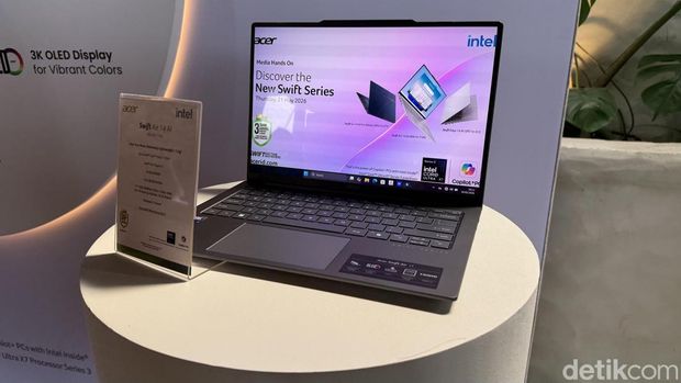 Trio Laptop Acer Swift Hadir di Indonesia, Harga Mulai Rp 15 Jutaan