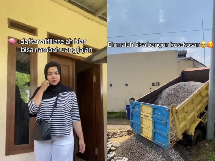 Viral Kisah IRT Bangun Kos-kosan dari Konten, Awalnya Cuma Cari Uang Jajan