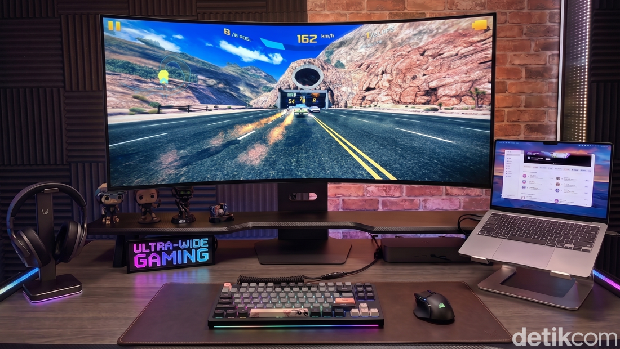 Review LG UltraGear 45GX950A-B: Bikin Susah Balik ke Monitor Biasa
