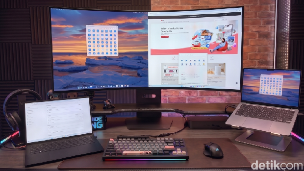 Review LG UltraGear 45GX950A-B: Bikin Susah Balik ke Monitor Biasa