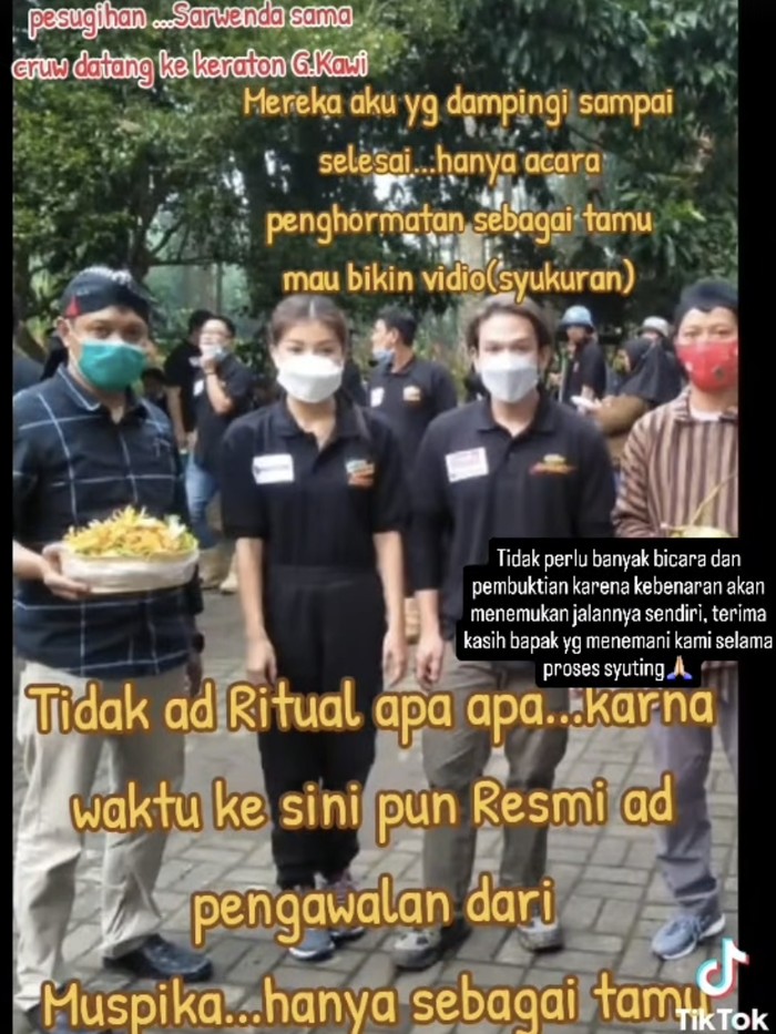 Sarwendah Unggah Foto di Gunung Kawi, Bantah Ada Pesugihan