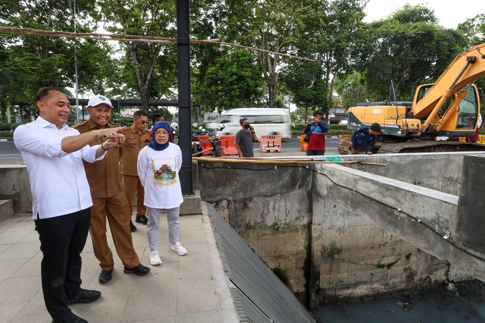 Tiga Rumah Pompa Baru Perkuat Ikhtiar Surabaya Menuju Kota Bebas Banjir