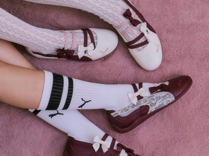 PUMA Speedcat Ballet Lace, Sneakers Sporty dengan Sentuhan Balletcore
