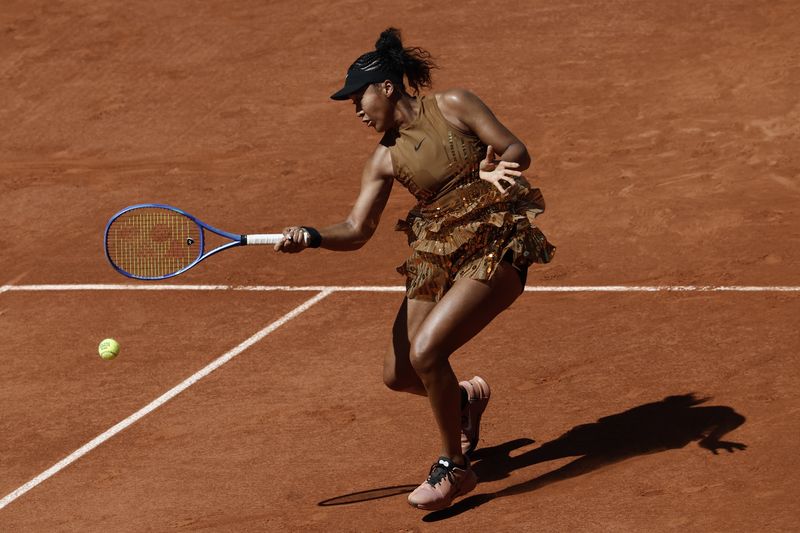 Gaya 'Couture' Naomi Osaka di French Open 2026, Terinspirasi Eiffel Tower