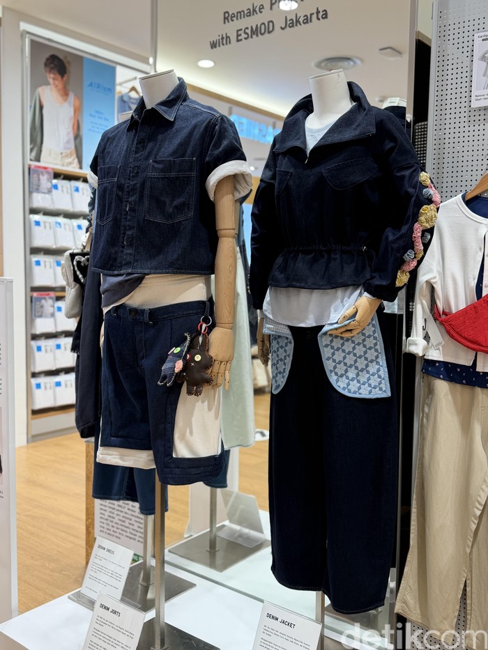 Kolaborasi Uniqlo x ESMOD Jakarta Ubah Baju Tak Terpakai Jadi Busana Unik
