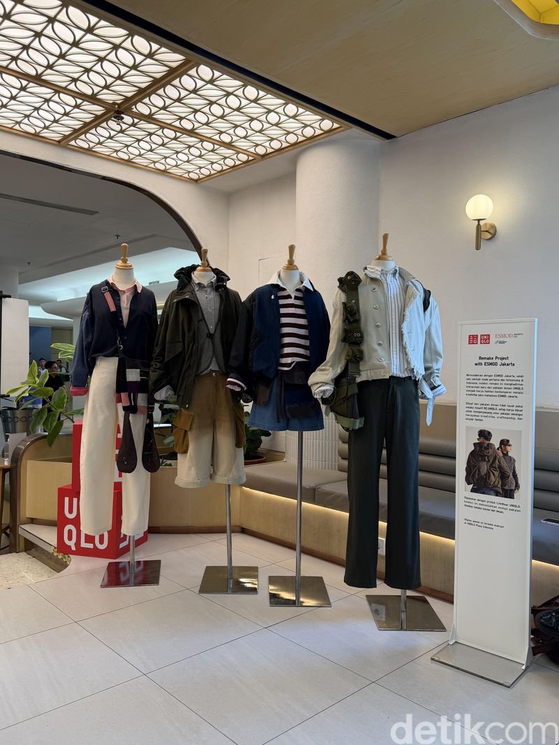 Kolaborasi Uniqlo x ESMOD Jakarta Ubah Baju Tak Terpakai Jadi Busana Unik