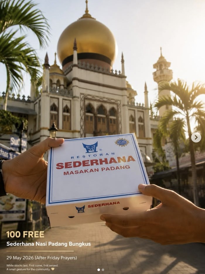 Baru 2 Hari Buka, Begini Penampakan Restoran Sederhana di Singapura