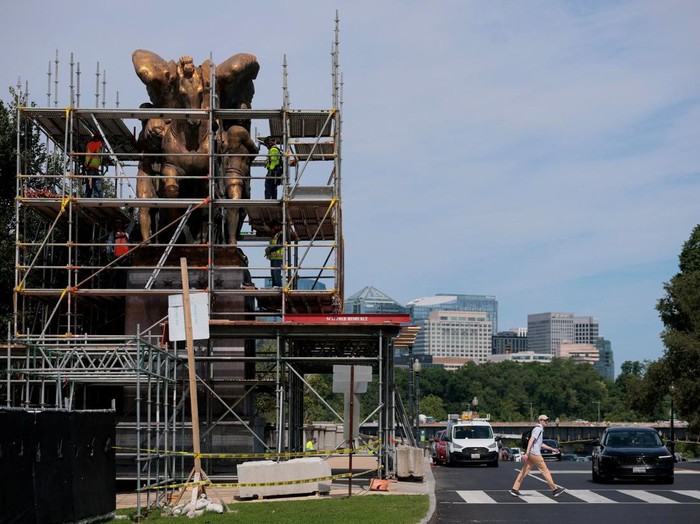 AS Mau Ultah ke-250, Patung Ikonik di Washington Dilapisi Emas Rp 81 M
