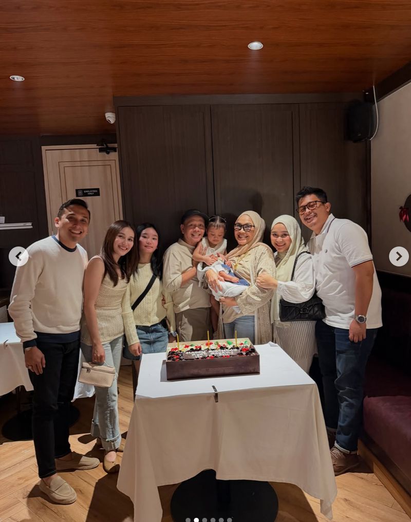 Gaya Serasi Ayu Ting Ting & Kevin Gusnadi di Perayaan Ulang Tahun Ayah ...