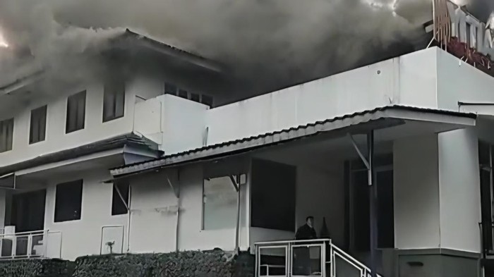 Panti Pijat Refleksi di Bogor Terbakar, Diduga Akibat Korsleting