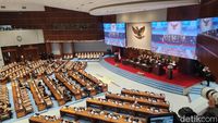 DPR Gelar Paripurna Pengesahan RUU P2SK, 139 Anggota Dewan Hadir