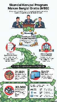 Infografis: Deretan Barang yang Di-Markup Dadan Cs di Skandal Korupsi BGN