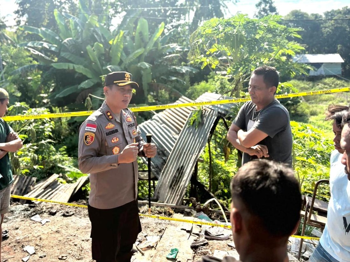 Satu Keluarga Tewas Terjebak Kebakaran Rumah di Sumba Timur