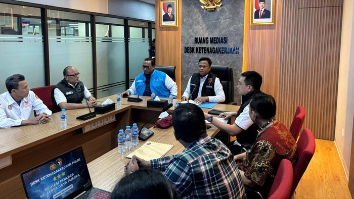 Desk Ketenagakerjaan Polri Selesaikan Sengketa Pesangon 130 Buruh