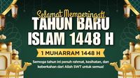 35+ Banner Tahun Baru Islam 1 Muharram 2026 Terbaru, Download Gratis di ...