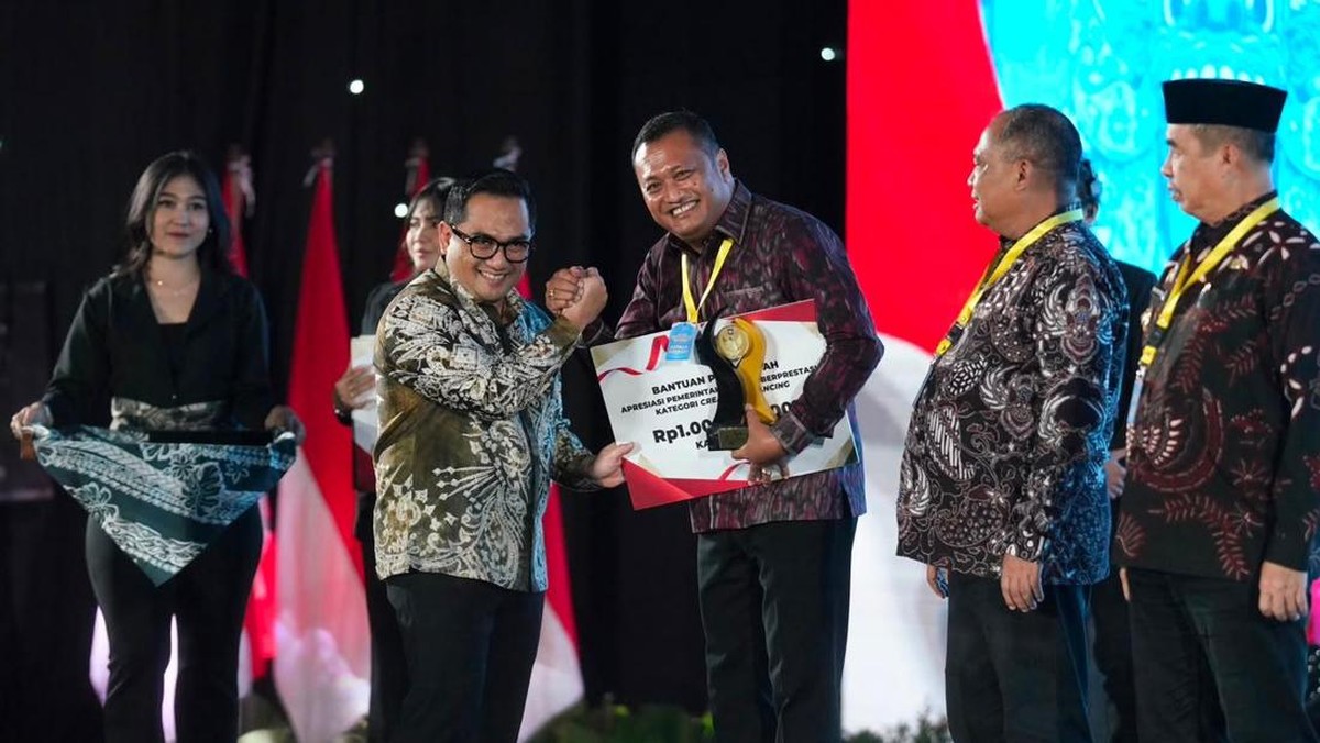 Pemkab Gianyar Dapat Hadiah Rp 3 Miliar dari Kemendagri
